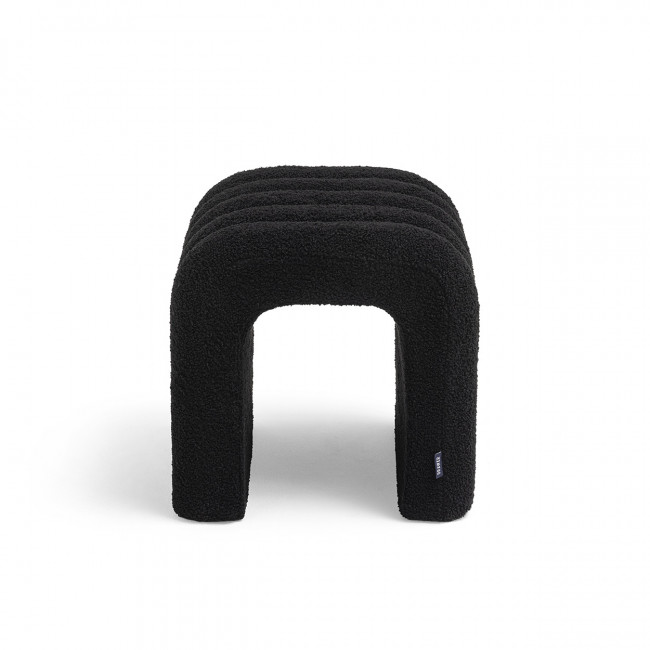 Tabouret rembourré en tissu bouclette Drawer - MUI | Drawer Tabouret rembourré en tissu bouclette Drawer - MUI | Drawer